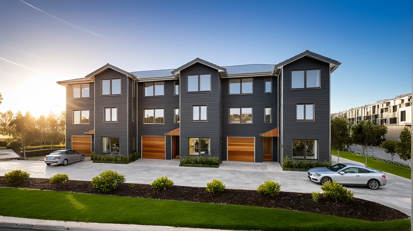 Terrace Homes: Stunning & Modern 3 level walk up Design